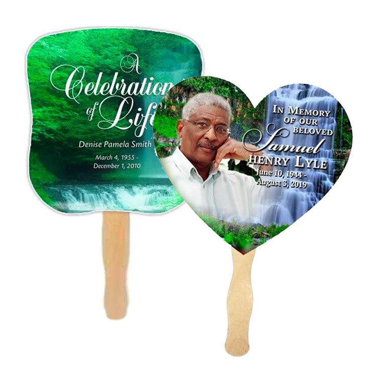Church Fans With Wooden Handle – Celebrate Prints