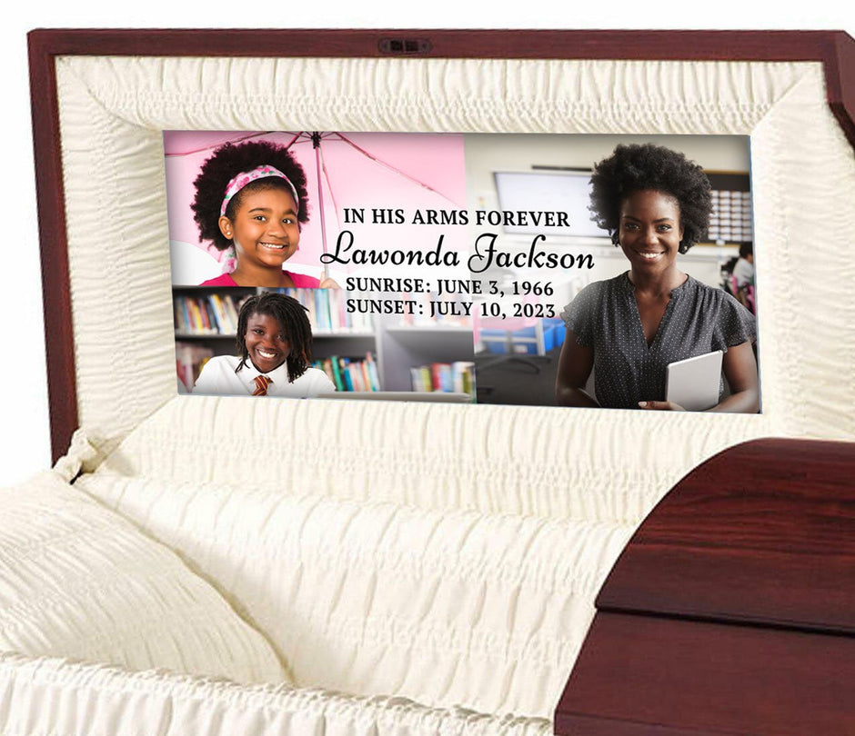 Personalized Casket Panel Inserts – Celebrate Prints